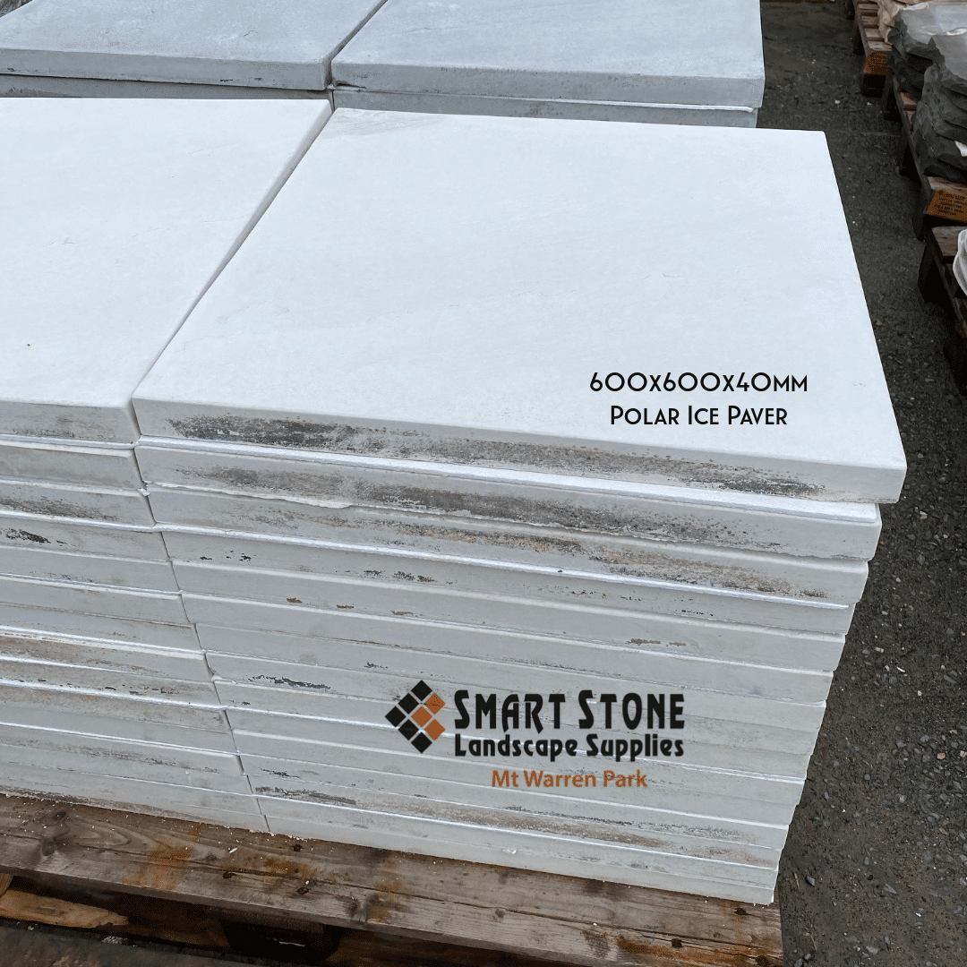 Smart Stone Polar Ice 600 x 600 x 40mm paver | Smart Stone Landscape ...