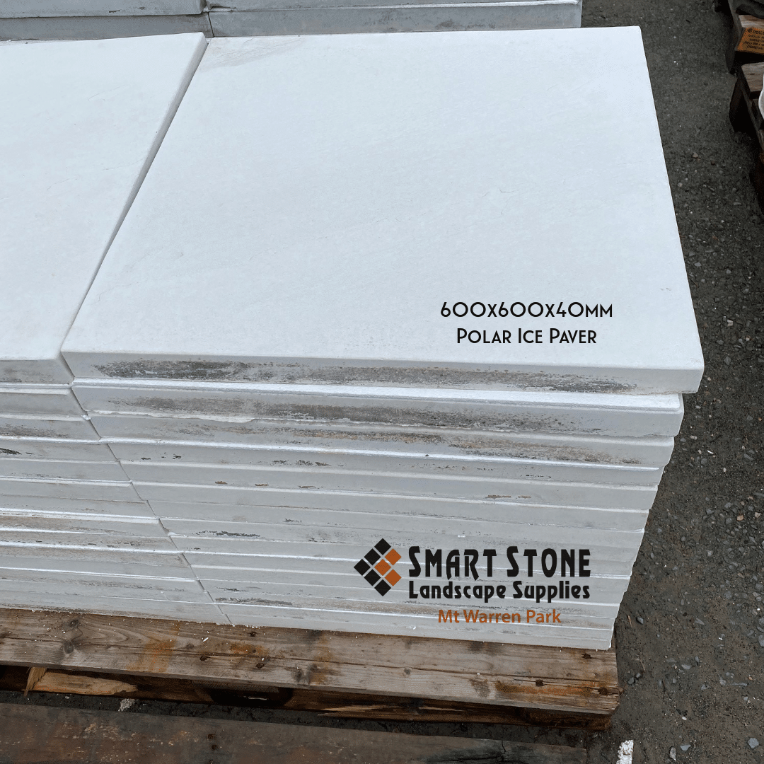 Smart Stone Polar Ice 600 x 600 x 40mm paver | Smart Stone Landscape ...